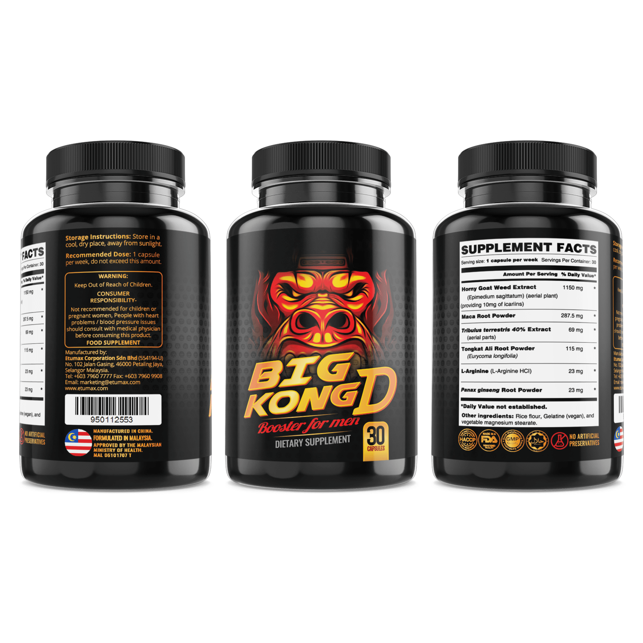 Big Kong | Best Natural Male Enhancement Supplements