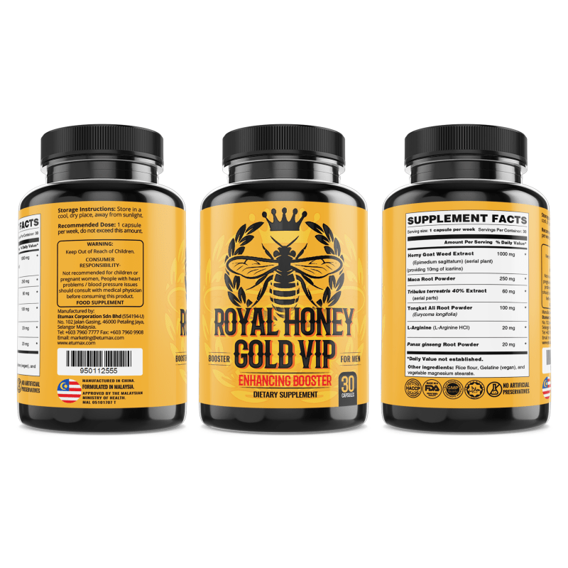 Enhance Your Sexual Experience with Royal Honey Gold Supplement